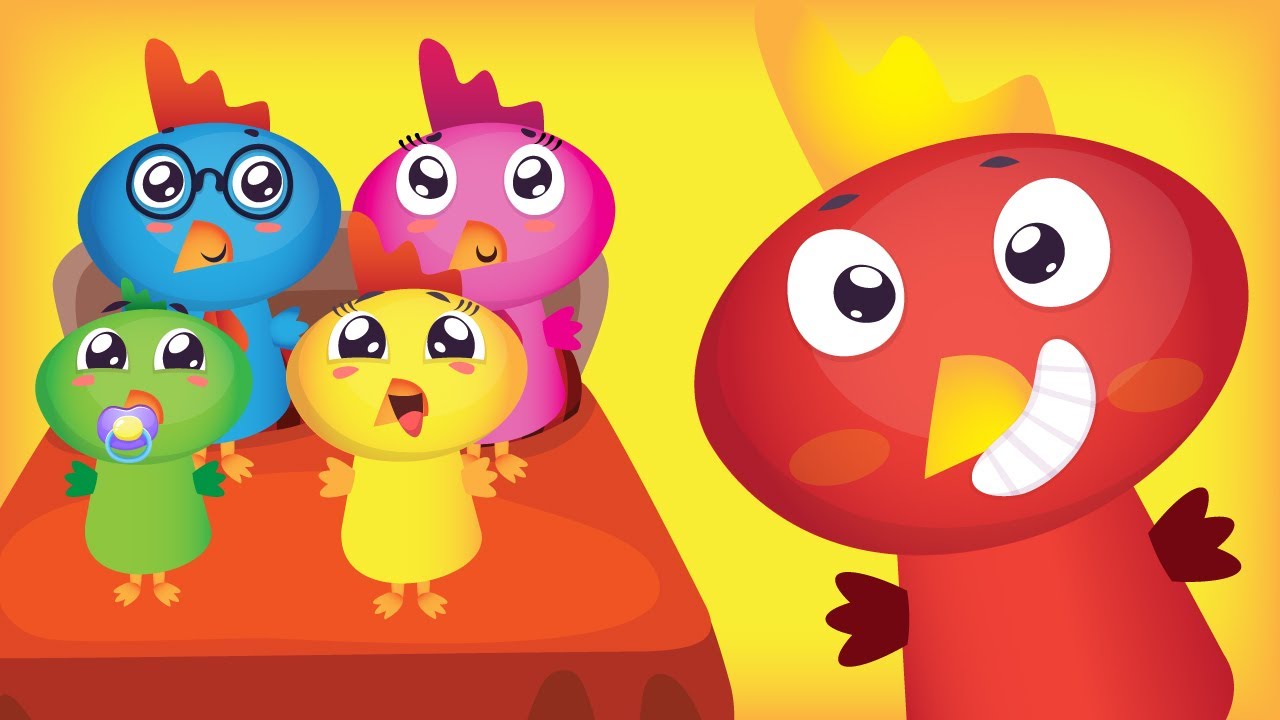 Five Little Monkeys Jumping On The Bed 5 Little Chickens By Luke