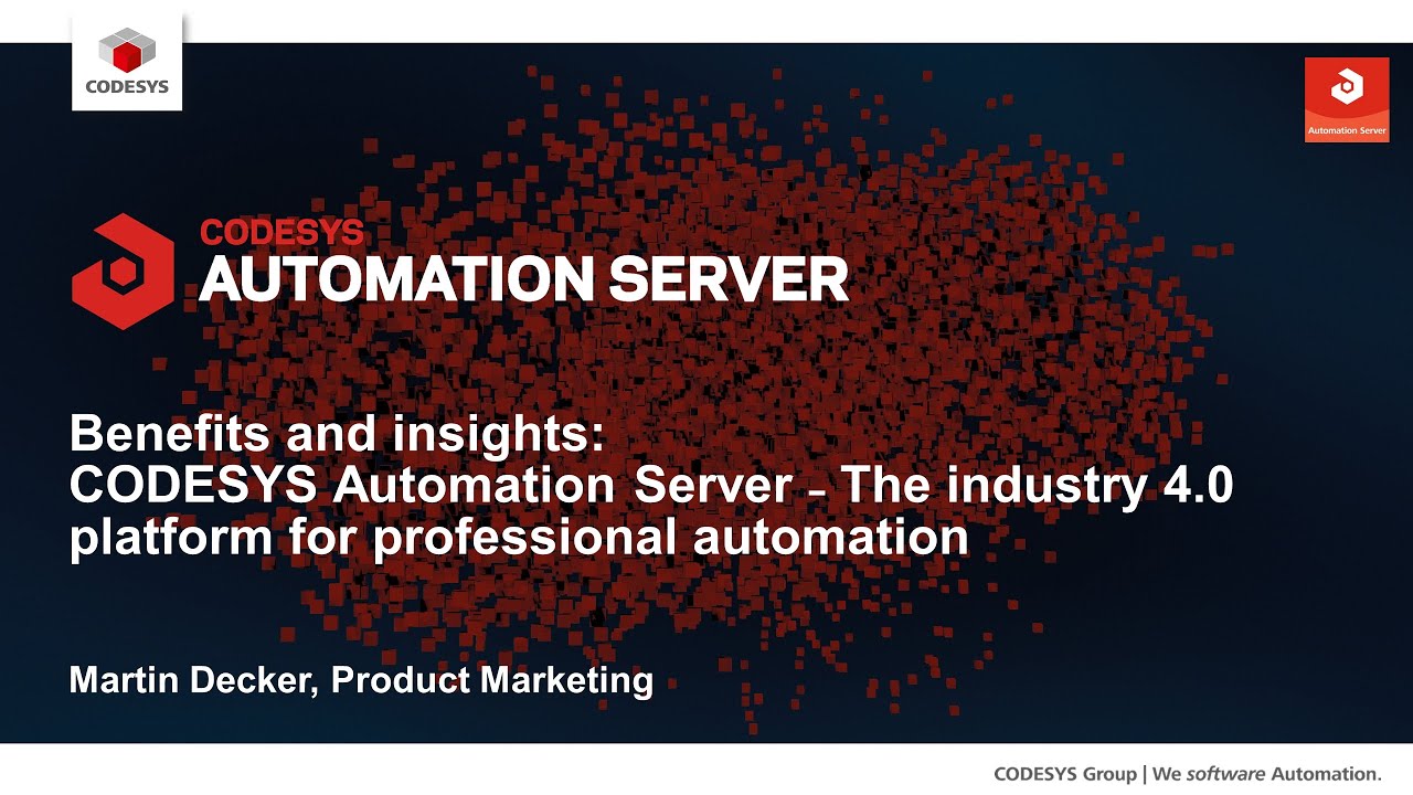 Webinar Codesys Automation Server En Youtube