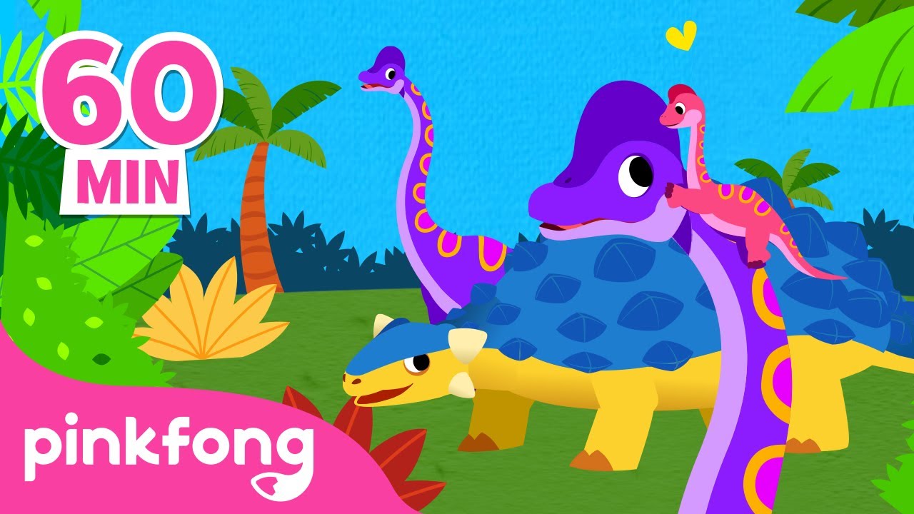 Ankylosaurus Dan Brachiosaurus Lagu Kartun Dinosaurus Lagu Anak