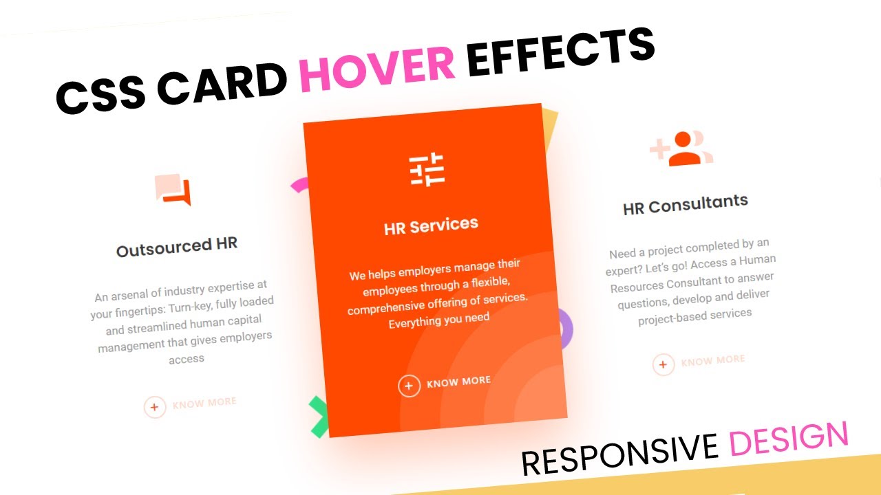 Magic Card Hover Effect Using Html And Css Css Card Hover Effects