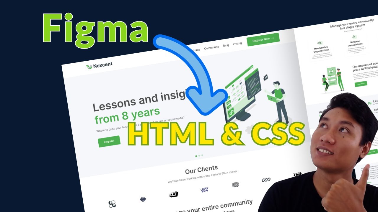 Tutorial Lengkap Slicing Figma Ke Html Css Full Course 3 Jam