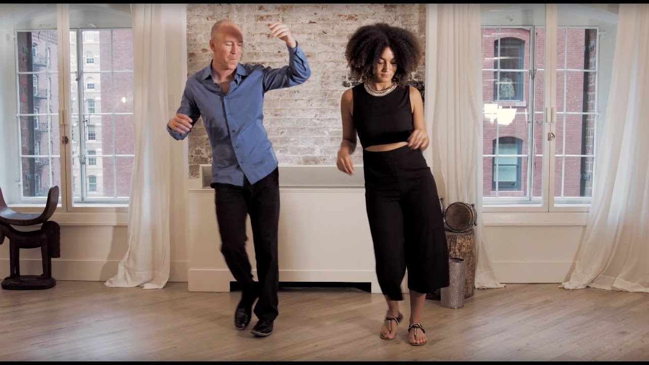 Bachata Footwork Double Heel Youtube
