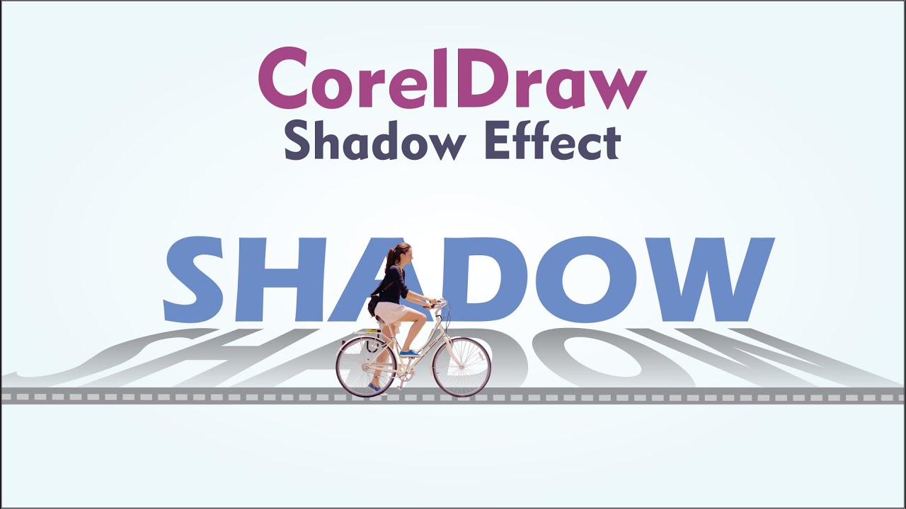 Text Shadow Effect In Coreldraw Perspective Tool Corel Draw