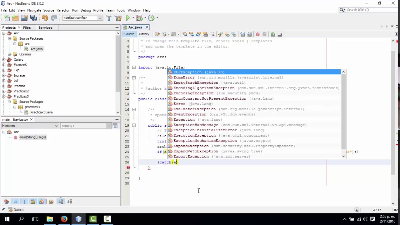 Crear Archivos Java Netbeans Youtube