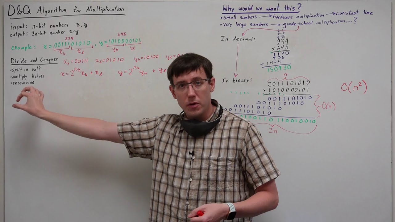 Karatsuba Multiplication Algorithms 13 Youtube