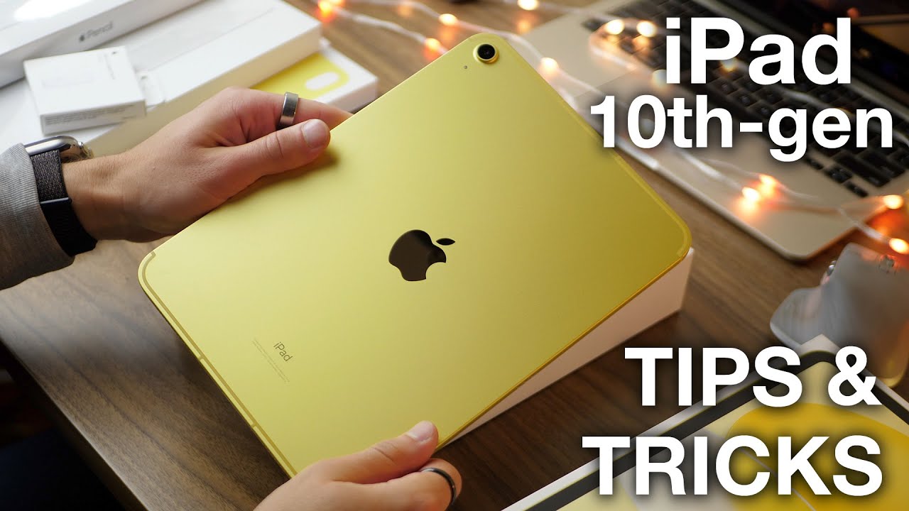 How To Use Ipad 10th Gen Tips Tricks Youtube