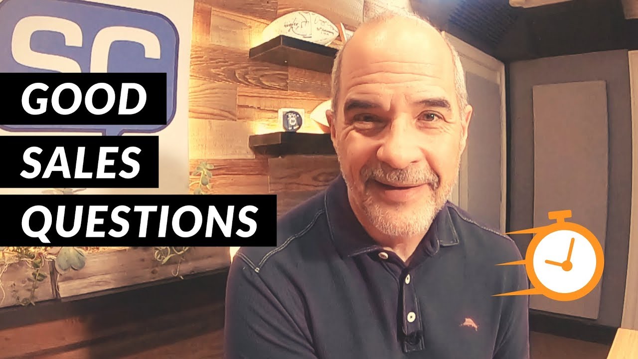 How To Ask Good Sales Questions 5 Minute Sales Training Jeff Shore