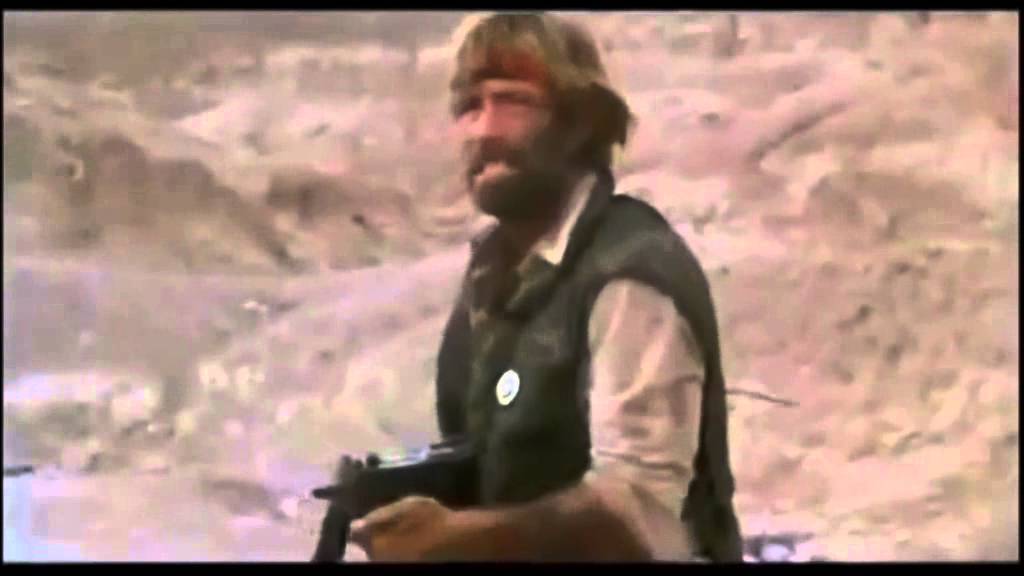 Guiles Theme Goes With Everything Chuck Norris With An Uzi Youtube