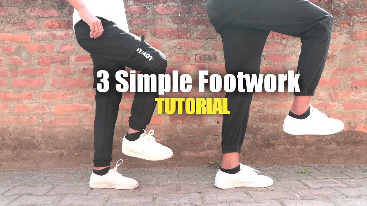 3 Simple Footwork Dance For Beginners Footwork Tutorial Step By