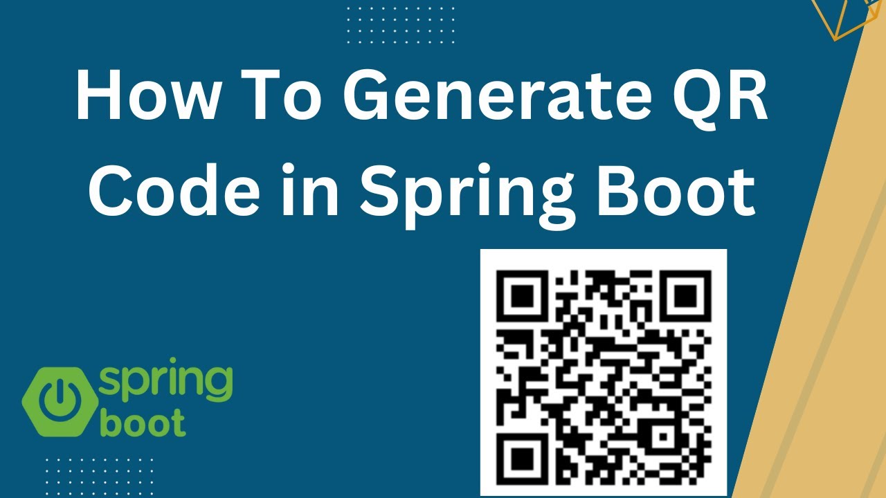 How To Generate Qr Codes In Java With Spring Boot Yleav