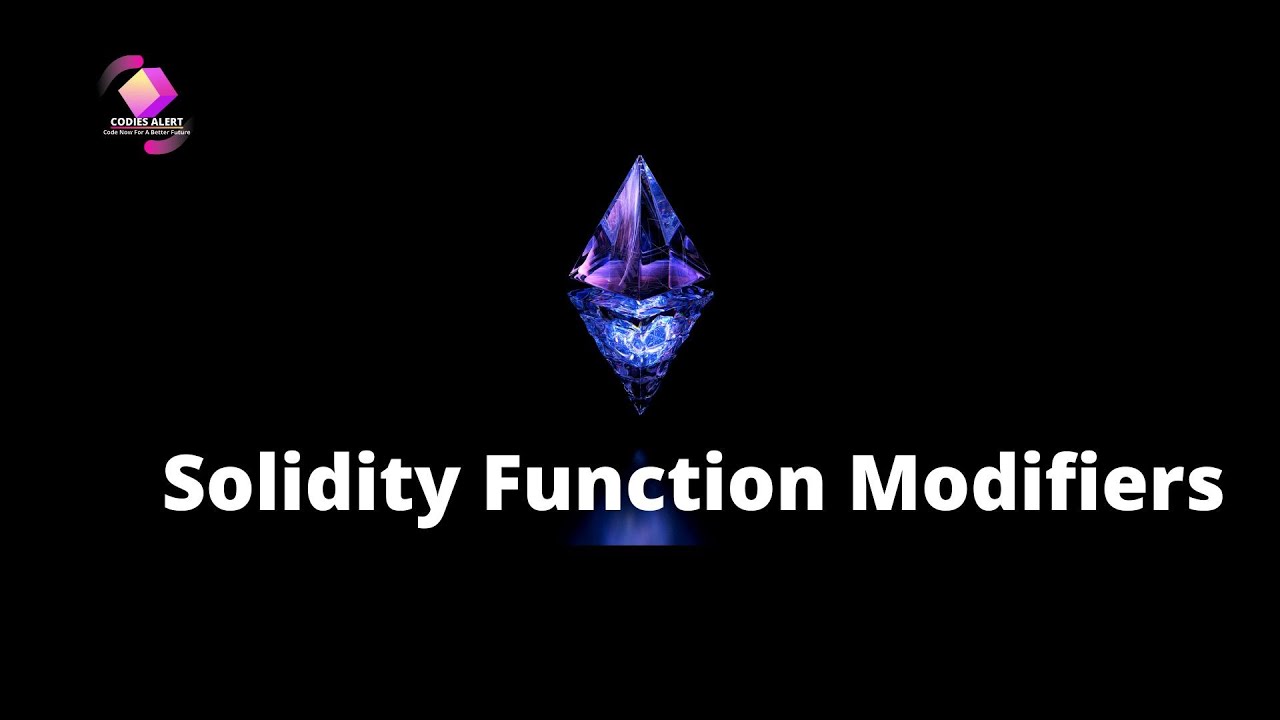 10 Solidity Function Modifiers Youtube