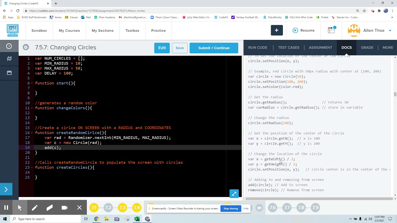 Changing Colors Codehs Youtube