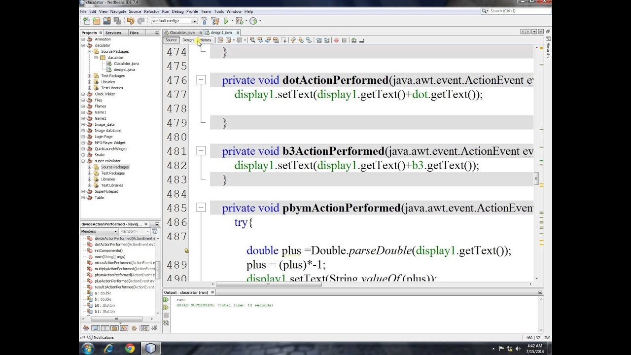 Java Calculator Part 3 Youtube