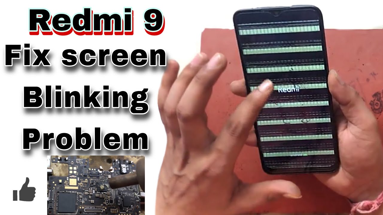 Redmi 9 Fix Problem Screen Flickering Blinking Issue How To Fix