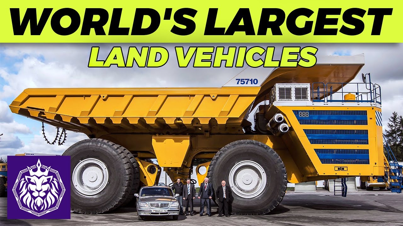 World S Largest Land Vehicles Ever Created Youtube