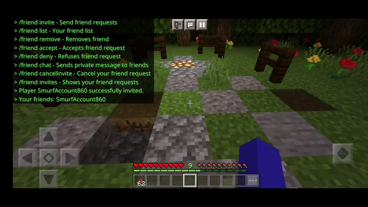 Pocketmine Plugin Friendsystem Youtube