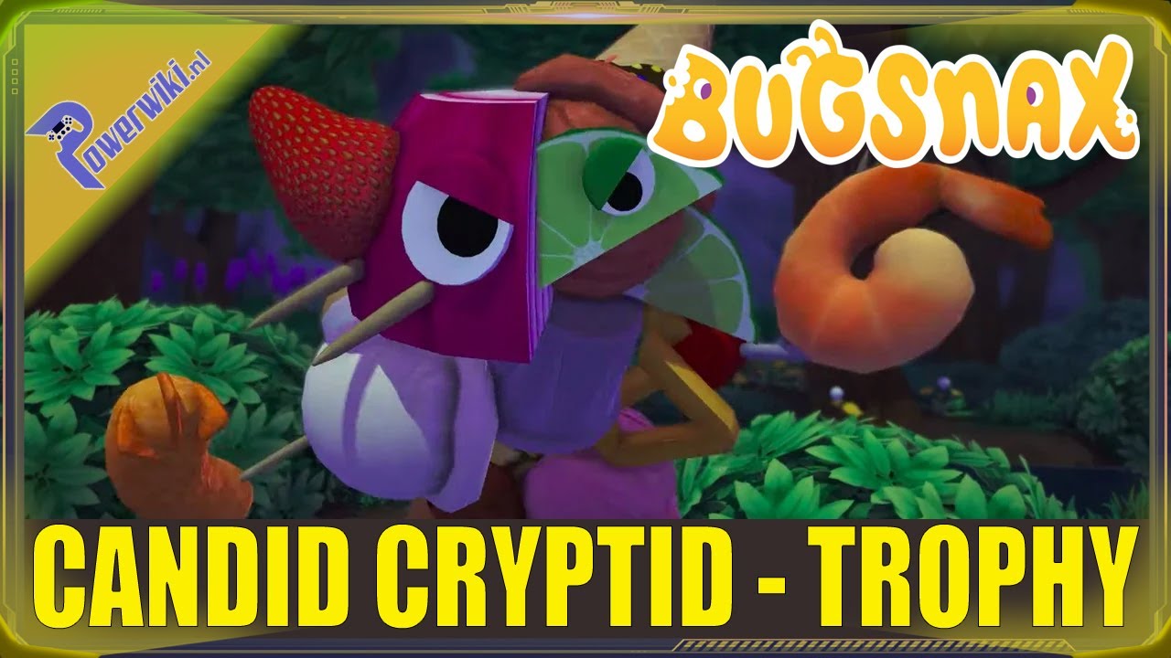 Bugsnax Candid Cryptid Trophy Guide Achievement Snaxsquatch