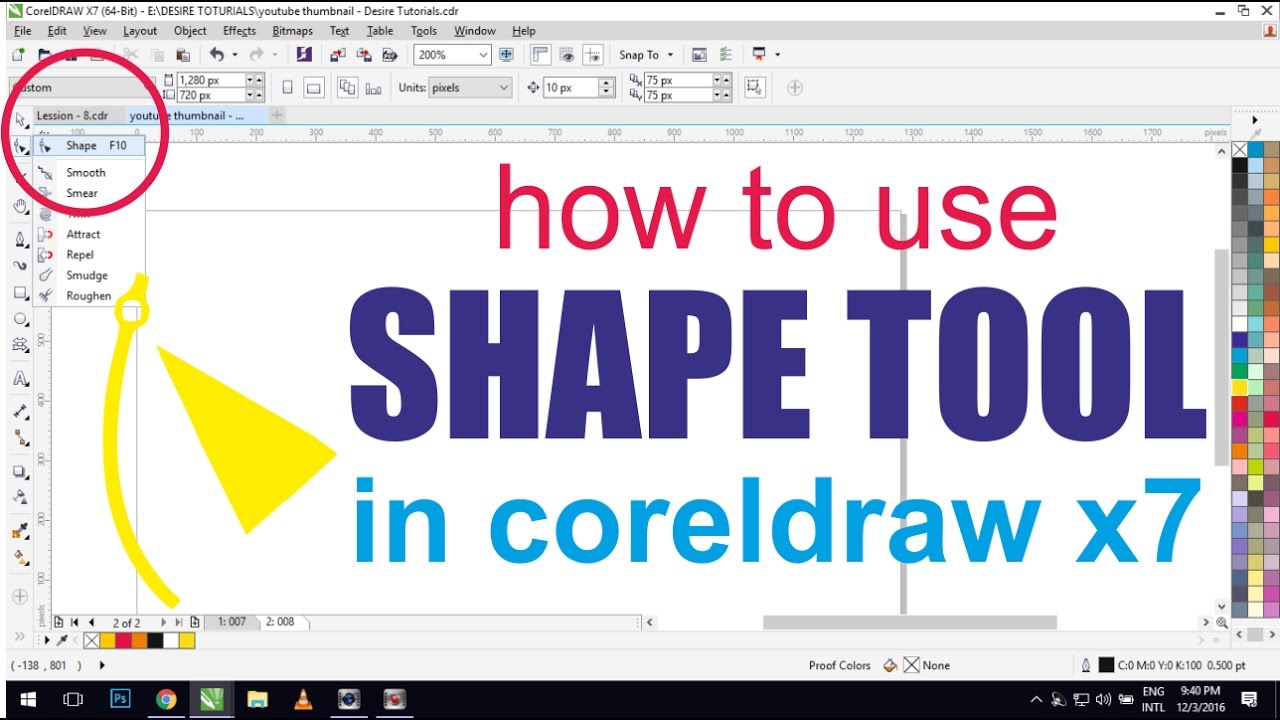 Tutorial Corel Draw X7 Masopsystems