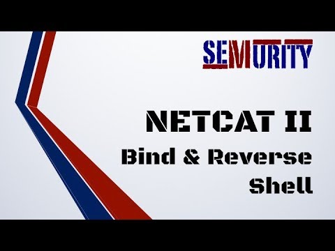 Netcat Ii Bind And Reverse Shell Youtube