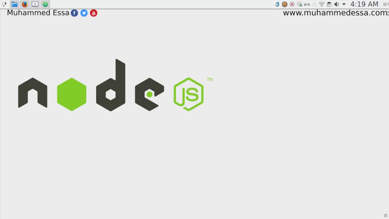 1 Node Js Javascript Runtime Youtube
