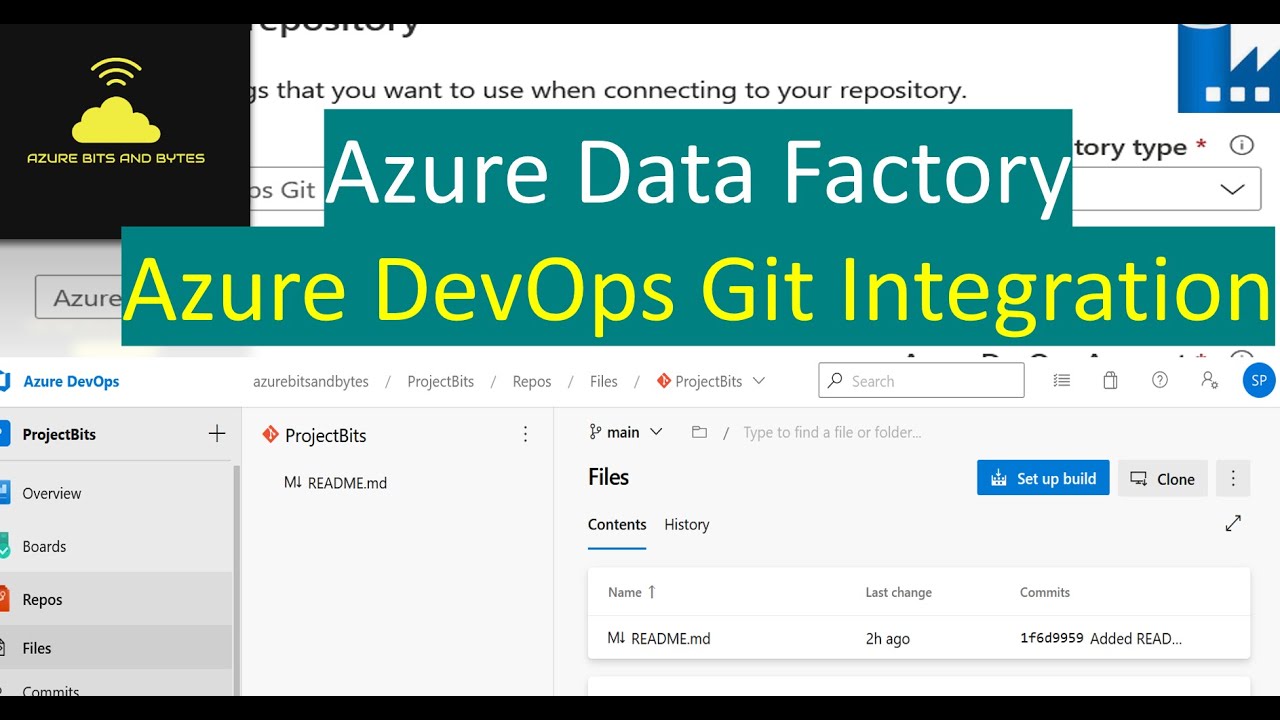 Azure Data Factory Azure Devops Git Integration Youtube