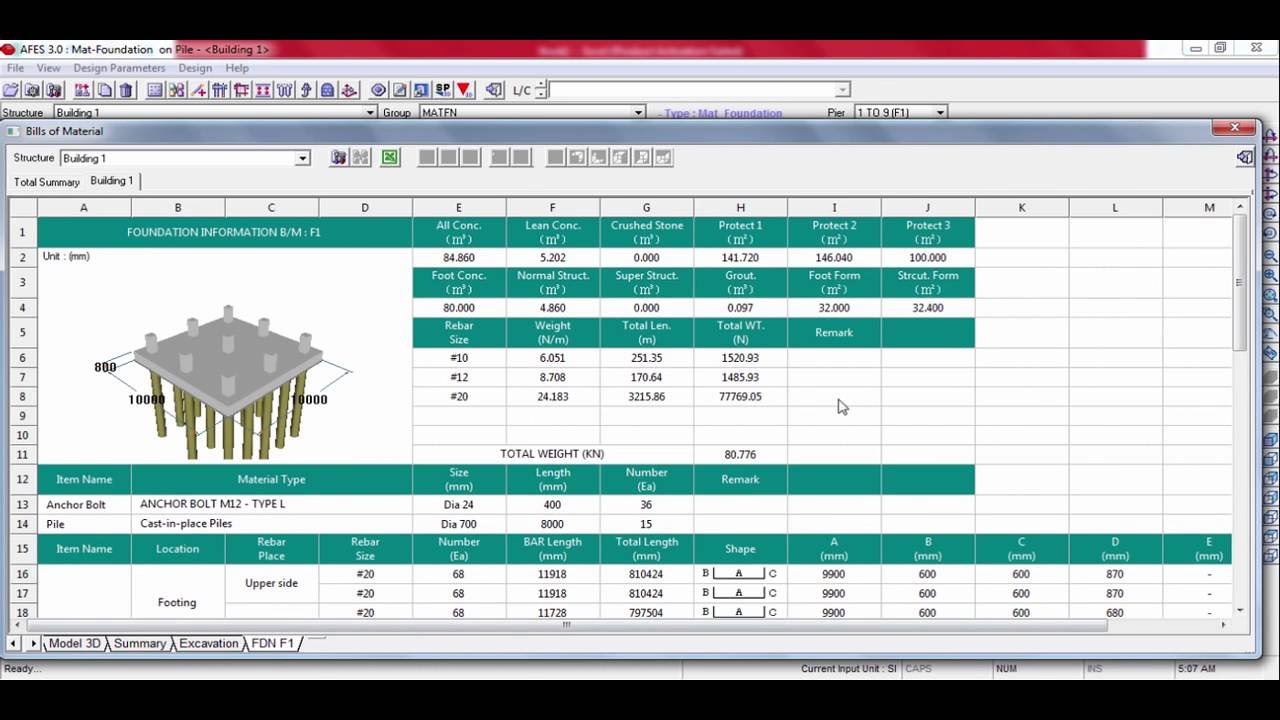 Foundation Design Software