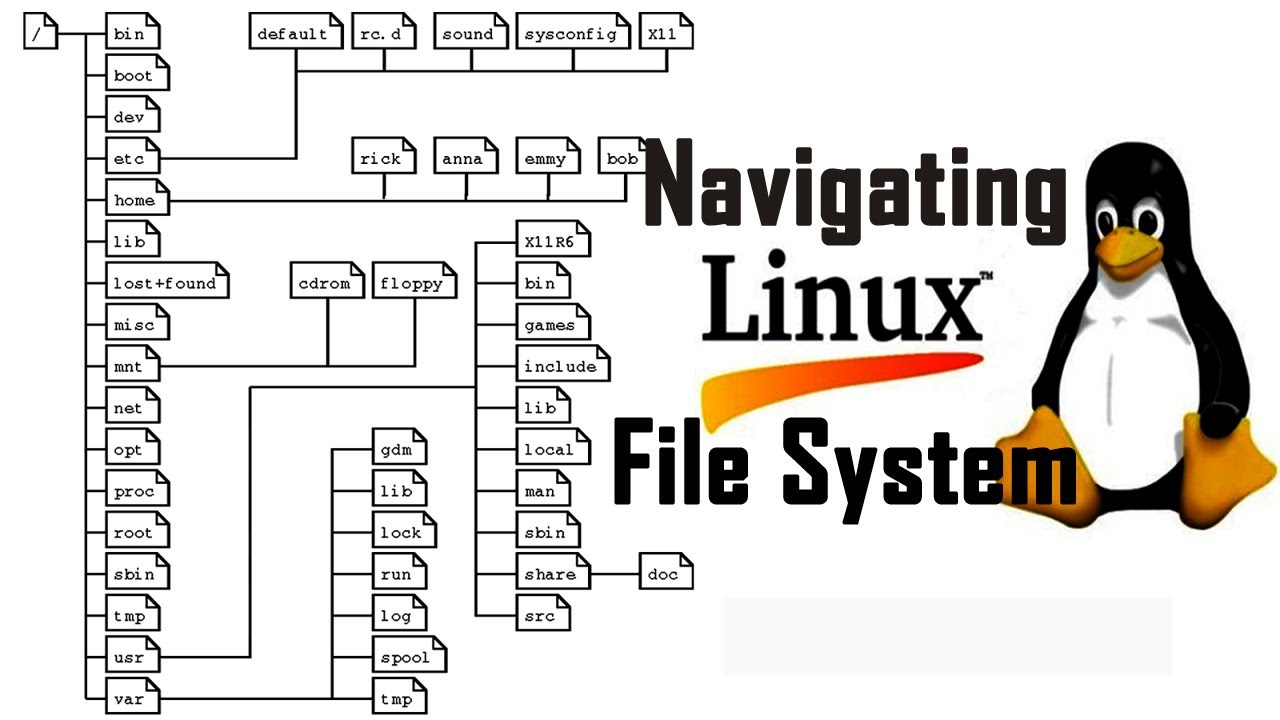 Linux Commands For Beginners Navigating The File System Youtube