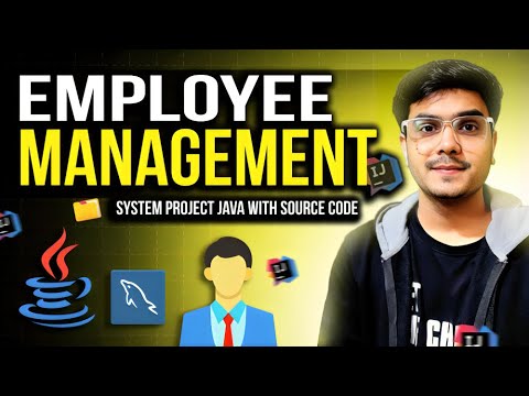Employee Management System Java Project Creating Splash Class Youtube
