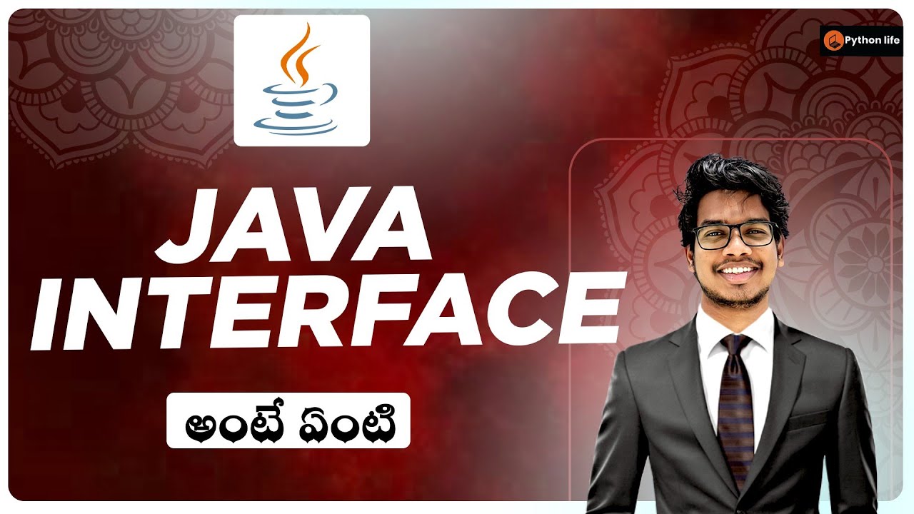 Interface In Java Telugu Youtube