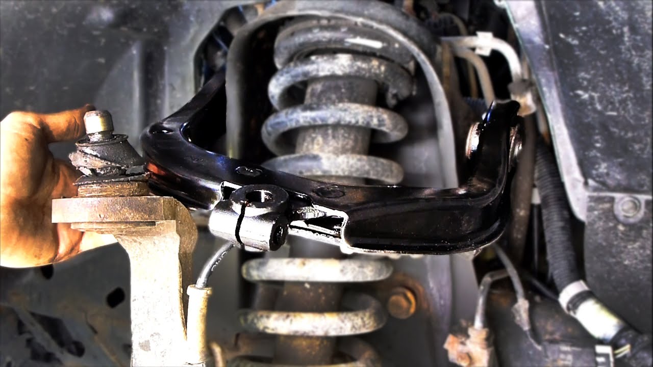 How To Replace An Upper Control Arm Youtube