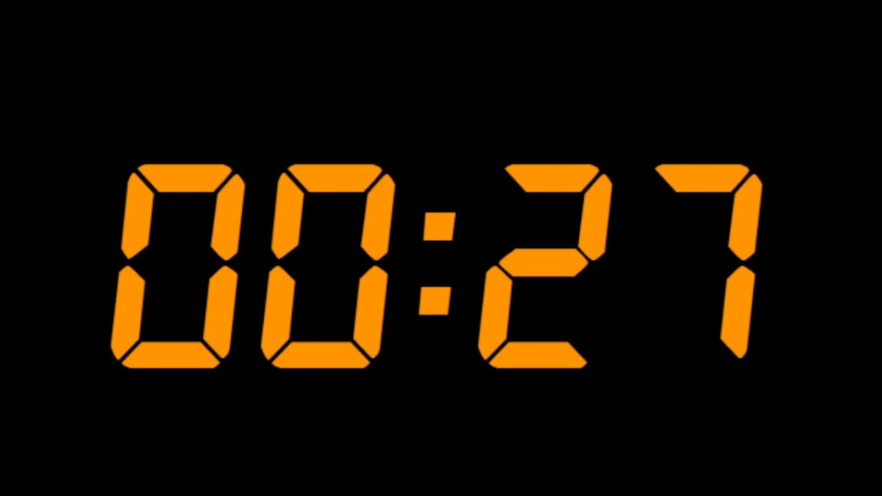 27 Second Timer Youtube
