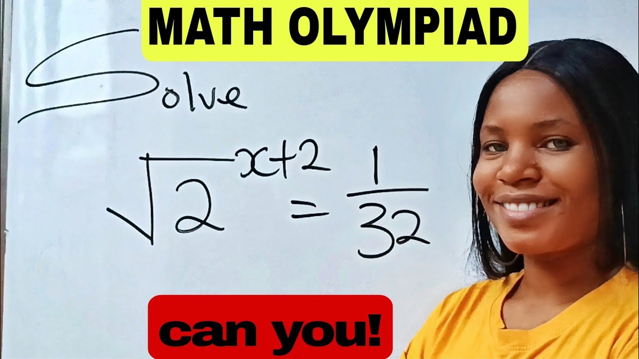 Math Olympiad A Nice Exponential Problem Youtube