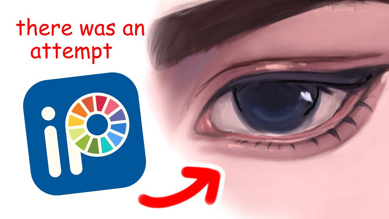 How To Draw A Realistic Eye On Ibispaint X