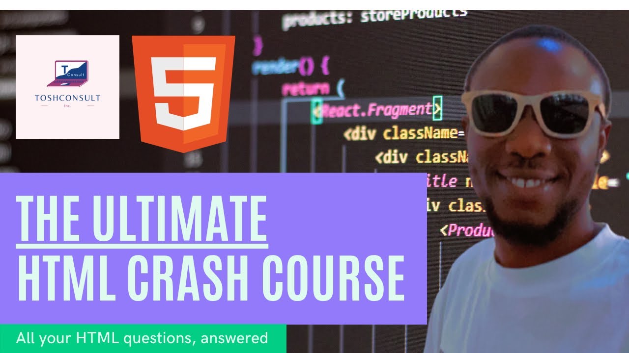 Html Tutorial For Beginners Html Crash Course Youtube
