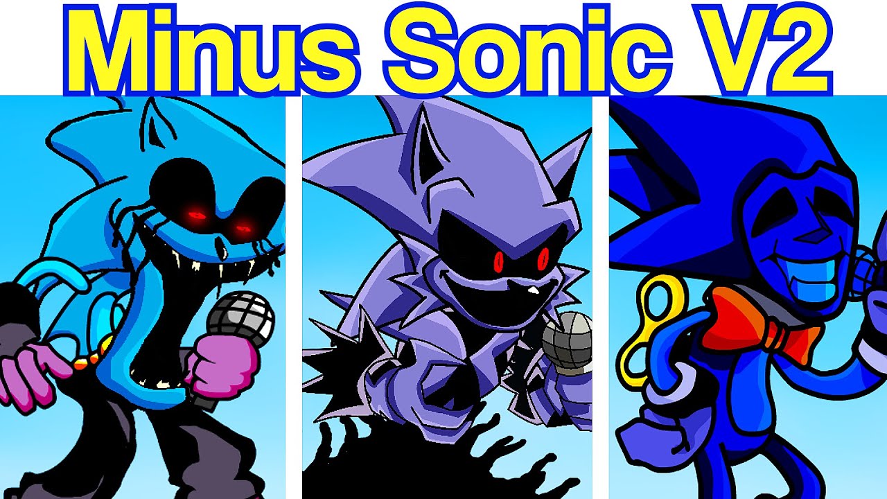 Friday Night Funkin Vs Minus Sonic Exe Version 2 Full Week