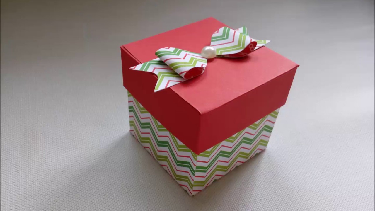 Diy Como Hacer Cajitas De Regalo Tutorial Scrapbook Envelope Punch