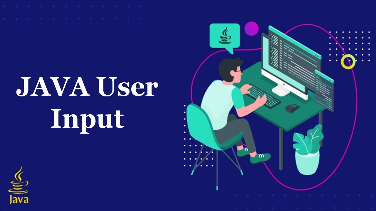 Getting User Input In Java Java Tutorial Youtube