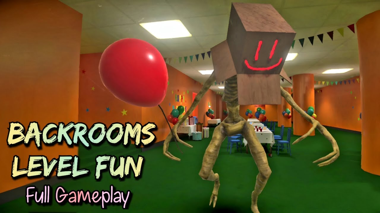 Backrooms Level Fun Full Gameplay Ii Backrooms Level Fun Game Youtube