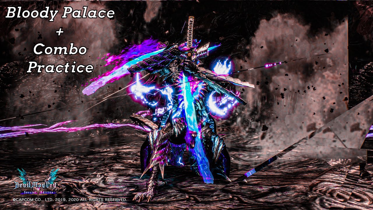 Devil May Cry 5 Combo Practice Youtube