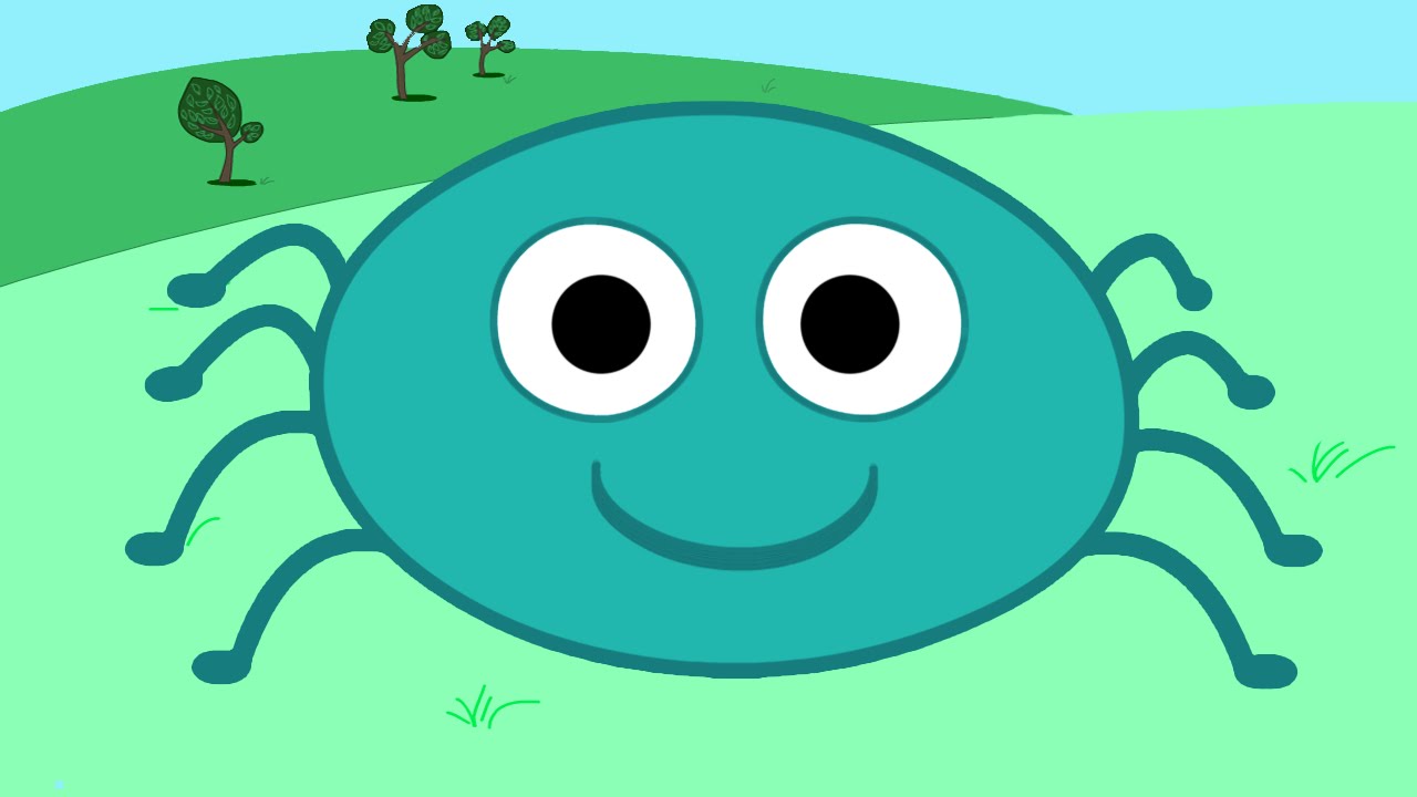 Itsy Bitsy Spider Cartoon Images