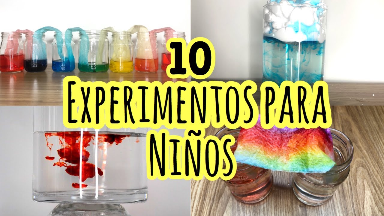 Experimentos Fáciles Para Niños Actividades Para Hacer En Casa Con