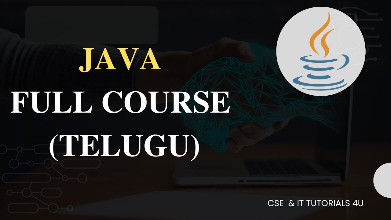 Java Full Course In Telugu Java Java Tutorial Youtube