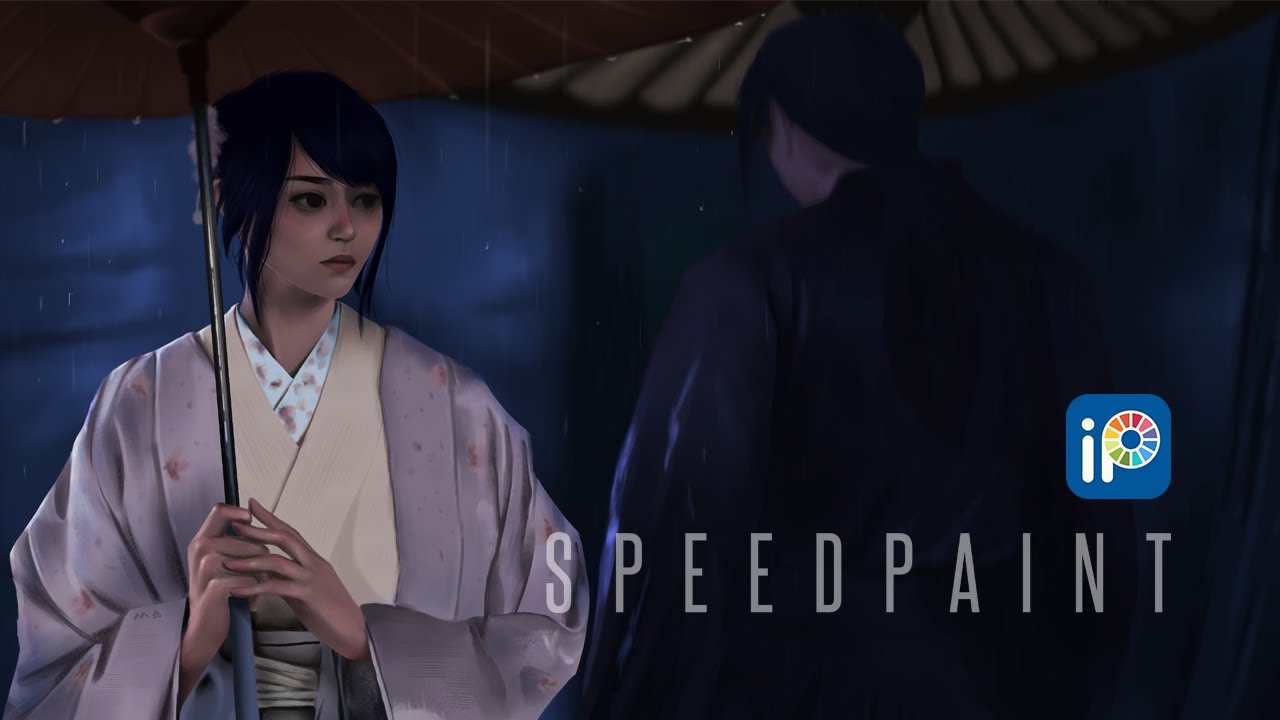 Speedpaint Menggambar Di Ibis Paint X Youtube