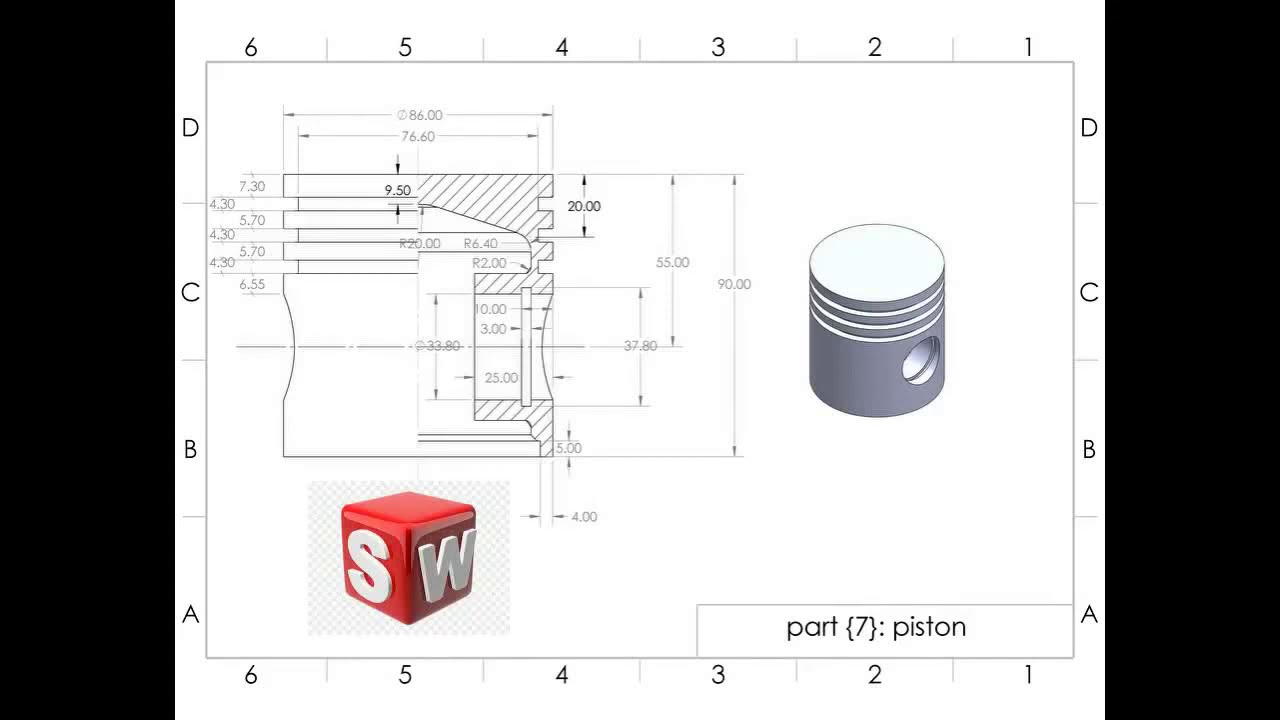 Piston Head Solidworks At Paulette Reynolds Blog