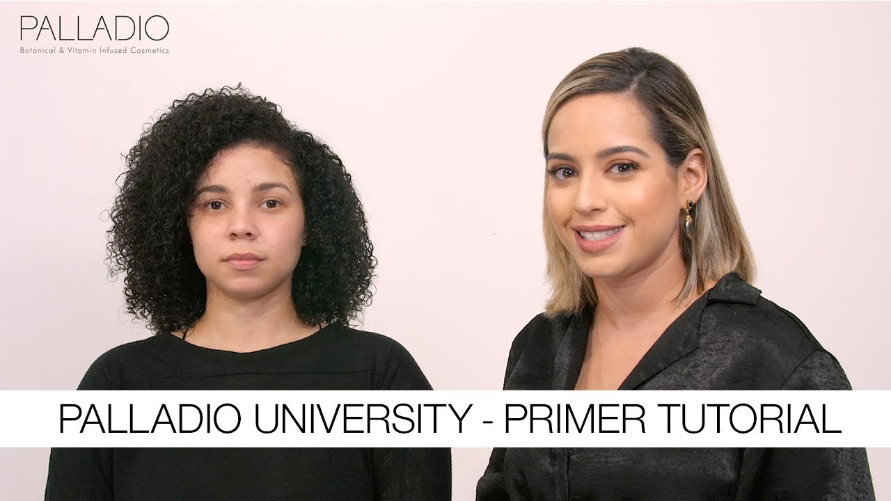 Palladio University Mua Training Primer Diy Youtube