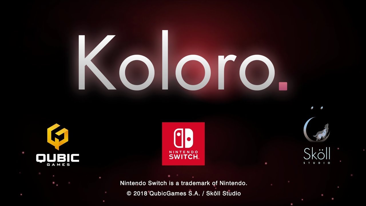 Koloro Gameplay Trailer Nintendo Switch邃 Youtube
