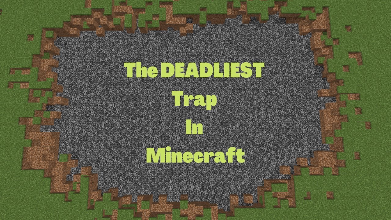 The Deadliest Trap In Minecraft Youtube