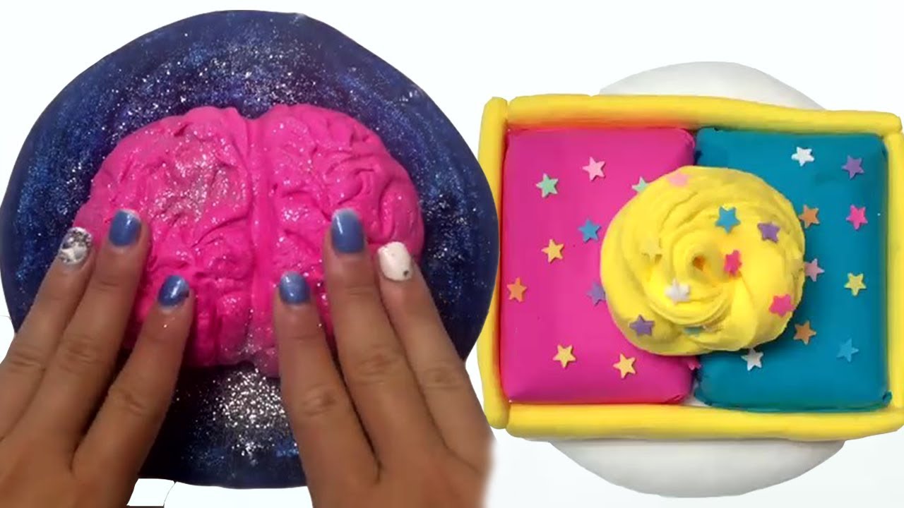Clay Slime Mixing Extremely Satisfying Asmr Slime Youtube