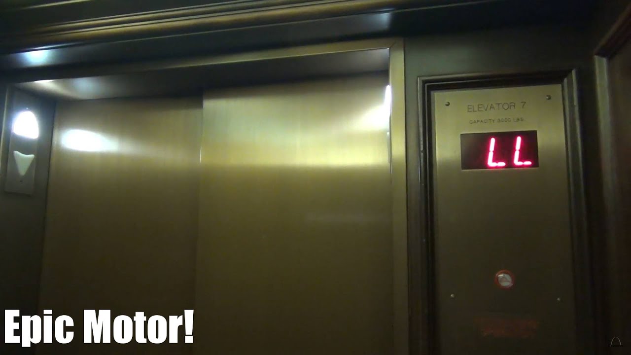 Epic Motor Modernized Dover Hydraulic Elevator American Club East