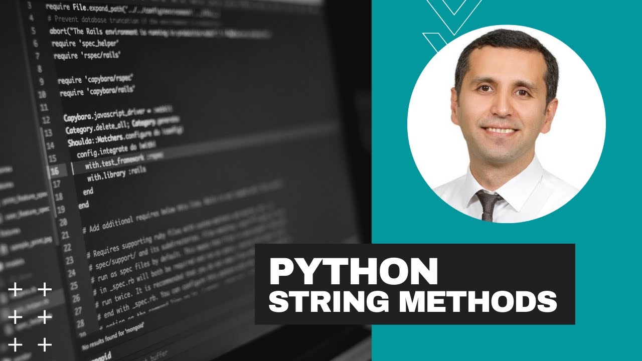 Python Lesson 4 String Methods Youtube